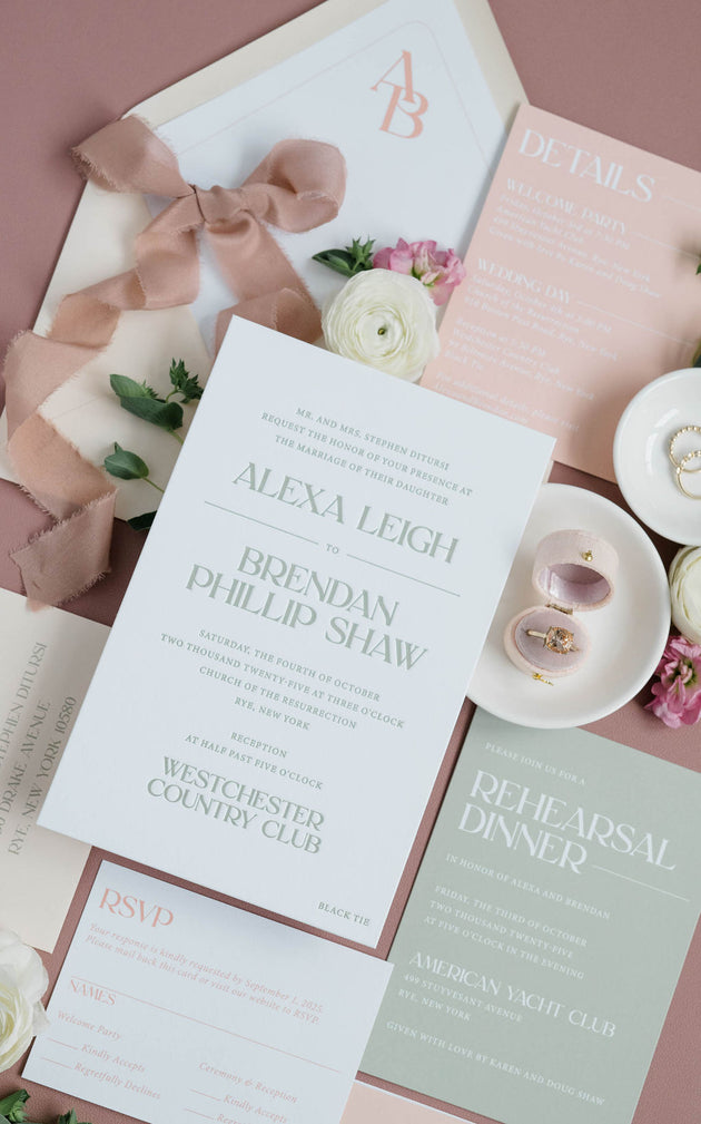Wedding Invitations, Explained (Without the Overwhelm) – Julia Kay Design