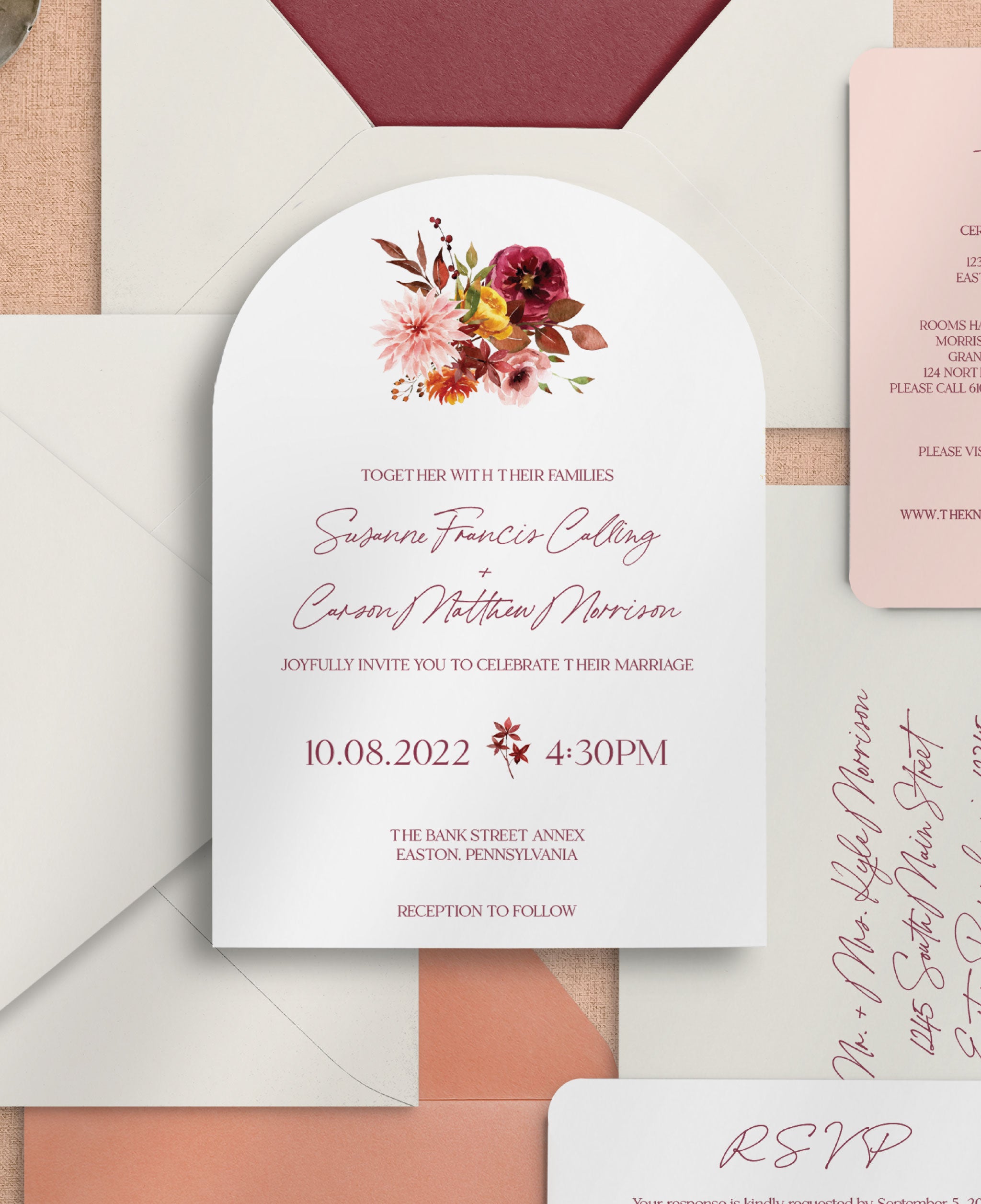 Invitation Paper Shapes D 2375, Gold Color, Shimmery Finish Paper,