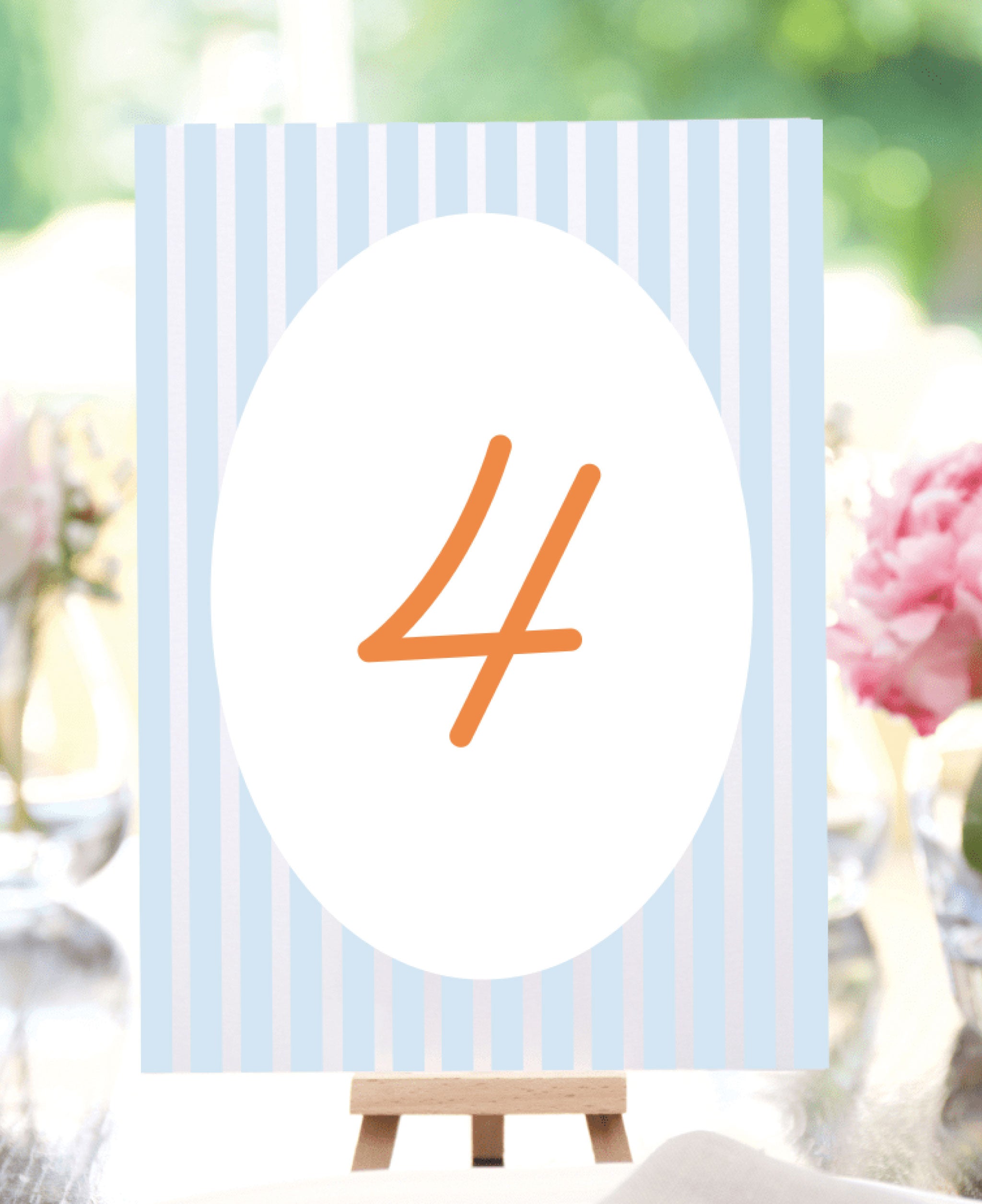 Palm Springs Wedding Table Numbers – Julia Kay Design
